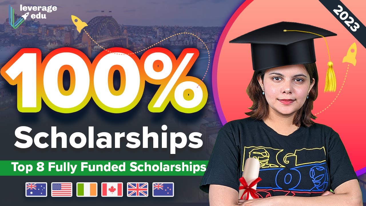 100% Scholarships From Around The World | Study Abroad For FREE | Leverage Edu