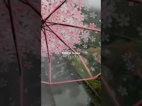 Baadal 💦🥀💫| hindi song lyrics| aesethetic/lofi song|Whatsapp status|#shorts #trending #viral #song