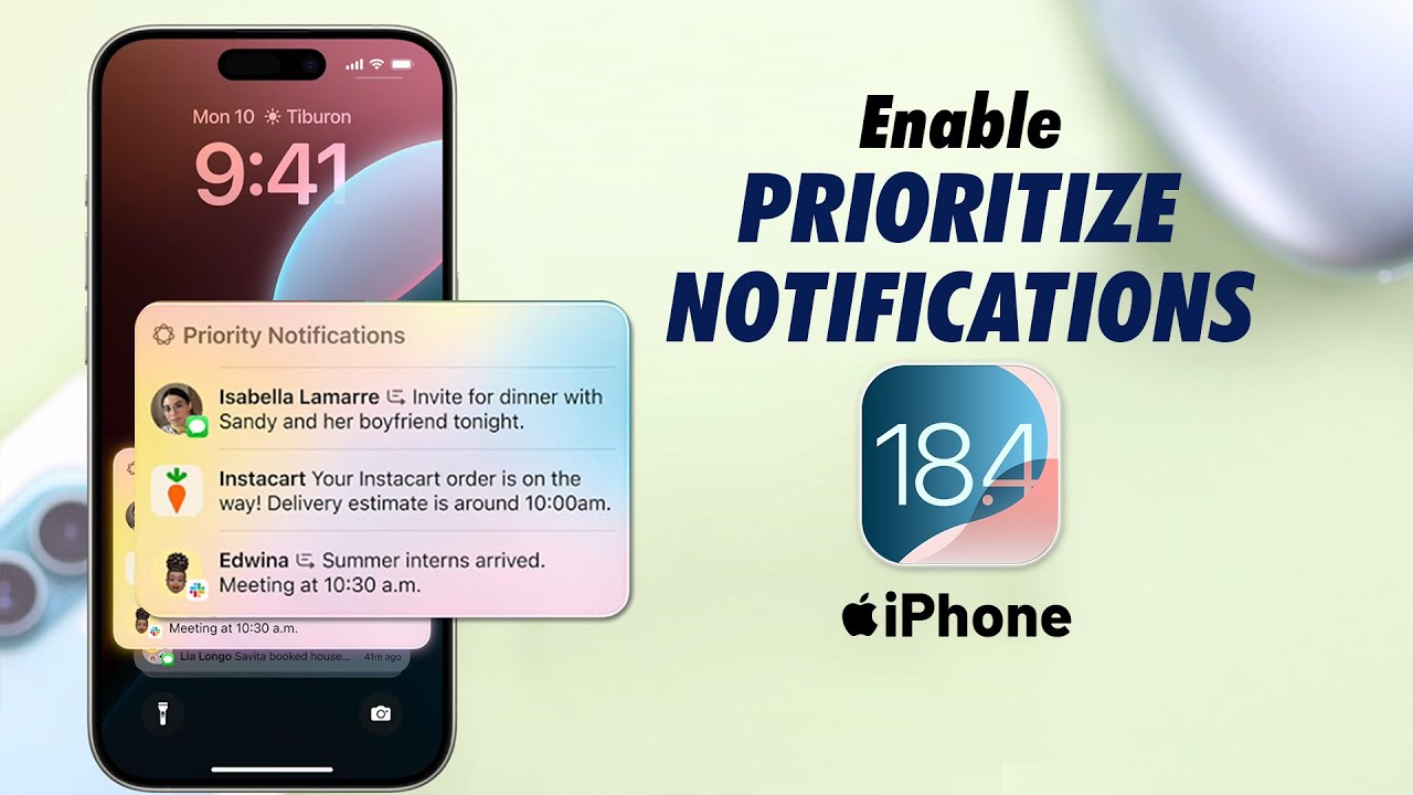 How to Enable Priority Notifications on Any iPhone! [iOS 18.4]