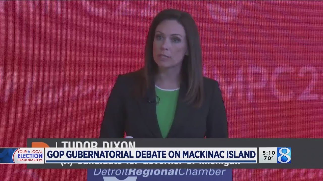 GOP Gubernatorial debate on Mackinac Island