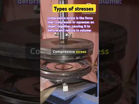 Types of stresses in physics