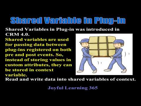Shared Variable in Plug-in – Microsoft Dynamics 365 CRM