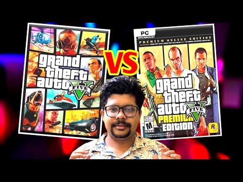 Gta 5 Standard Edition vs Premium Edition || GTA 5 Premium vs Normal Edition