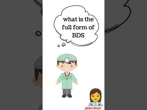 What is the full form of BDS//#medicalstudent #fullform #medicalterminology #mbbsstudy #lecture