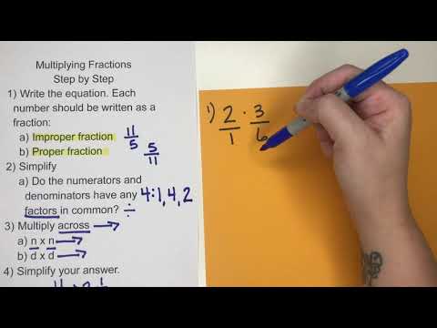 Multiplying Fractions Step By Step