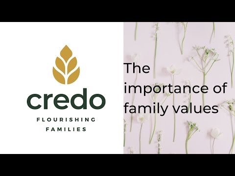 Where to Start With Family Values | Credo
