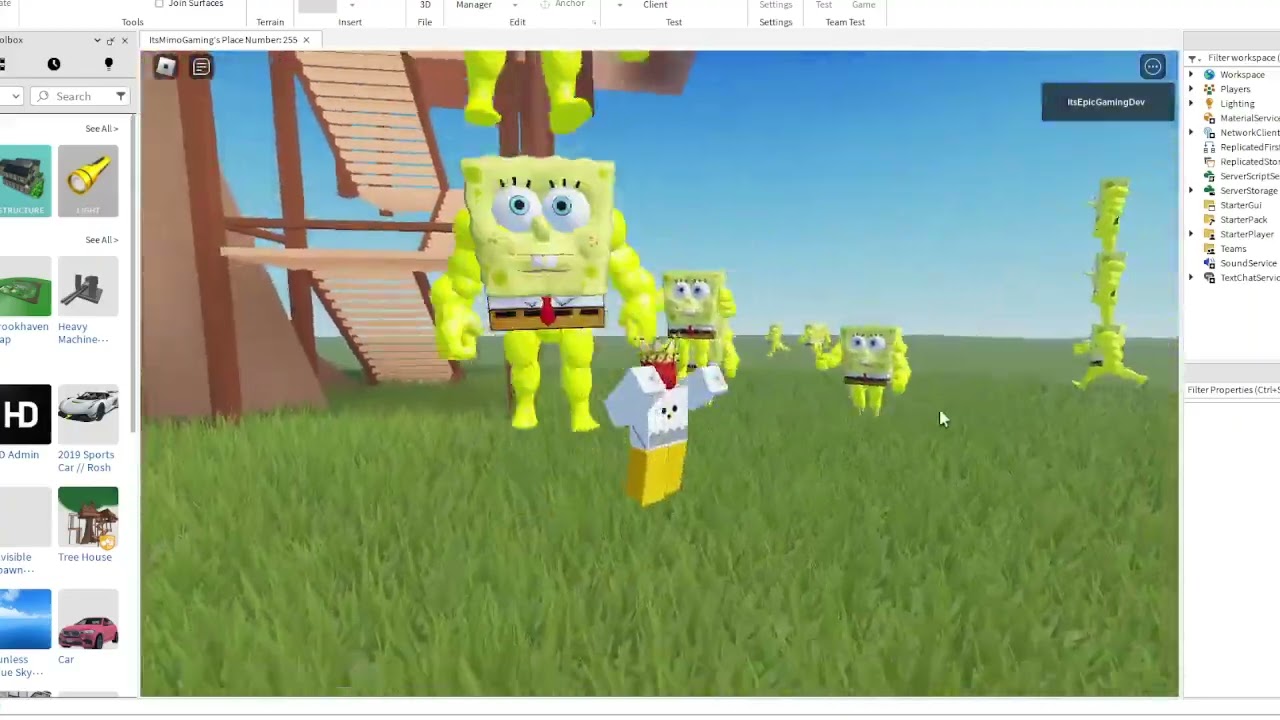 making a survival roblox game in 3 minutes