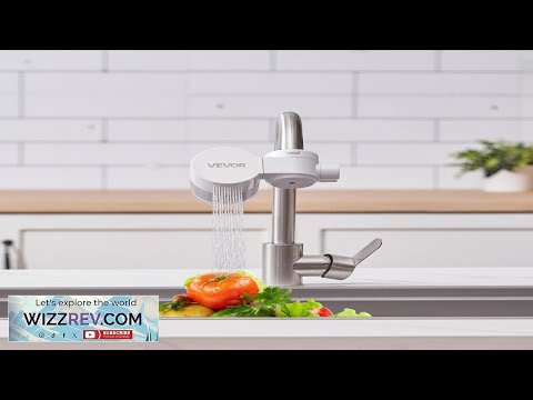 Faucet Mount Water Filters Sink Water Purifier for Kitchen White Horizontal Review