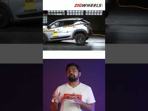 Renault Kiger and Nissan Magnite Score ⭐⭐⭐⭐ In Global NCAP Crash Test #SHORTS