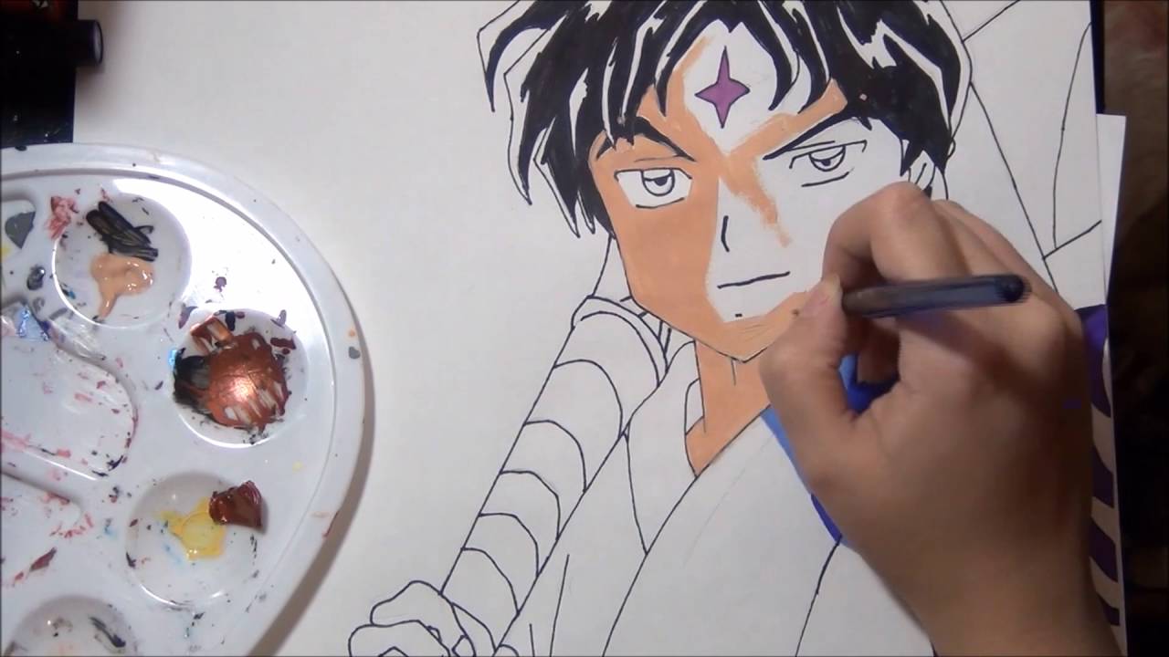 Drawing Bankotsu From Inuyasha