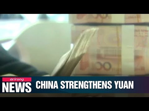 China raises nominal rate of RMB against U.S. dollar