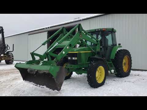 JOHN DEERE 7410 MFWD TRACTOR w/ JD 740 LOADER | Live and Online ...