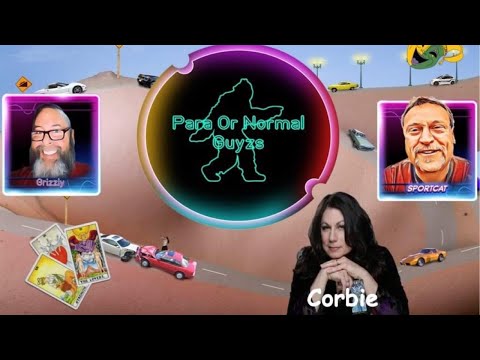 Grizzly and Sportcat Live! With Corbie Mitleid! Psychic medium!