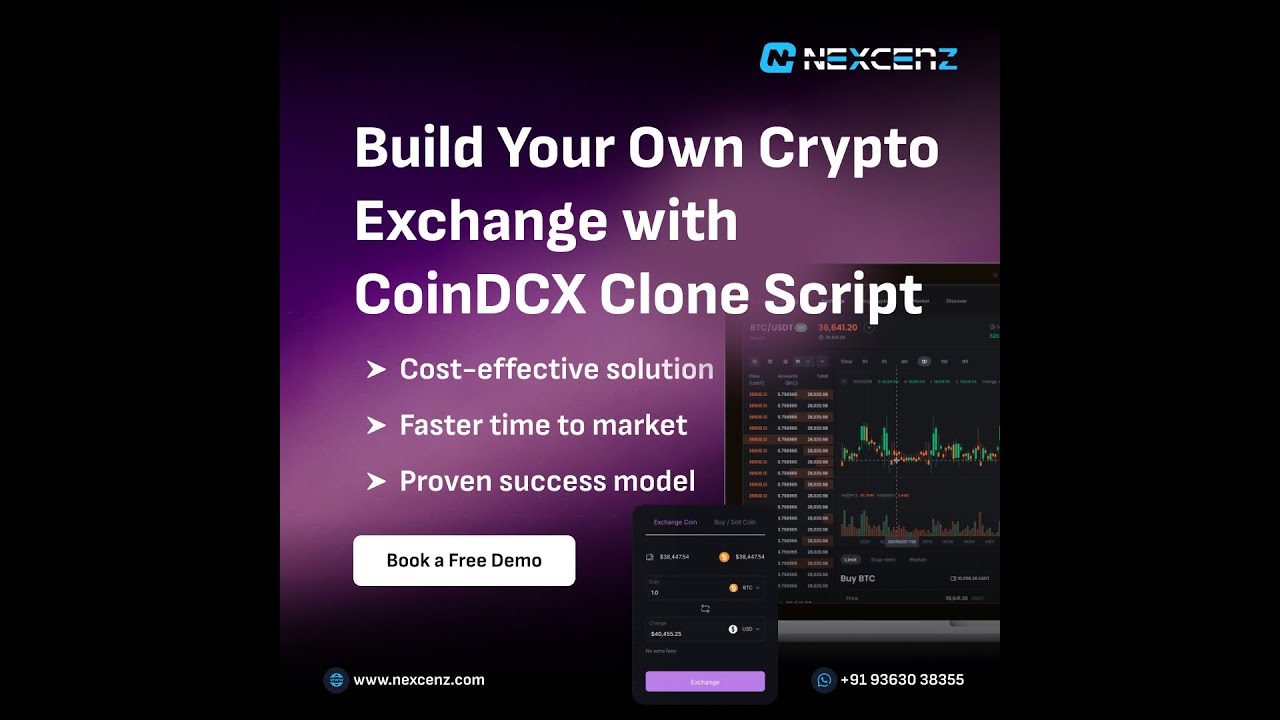 Build Your Own Crypto Exchange Platform with CoinDCX Clone Script in 2025