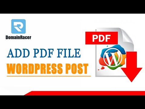 #3 Ways To Add PDF File to WordPress Post #With Example