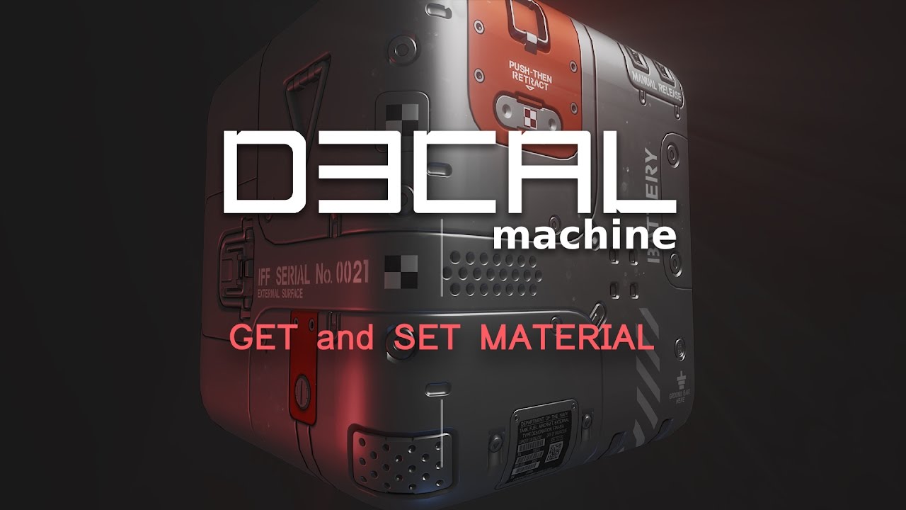 DECALmachine - Get and Set Material (outdated)