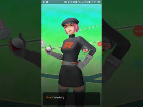 PokemonGo || Team Rocket Battles: Grunt "Battle against my Flying type Pokemon"