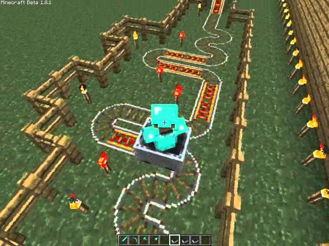 Epic Rollercoaster Minecraft Map