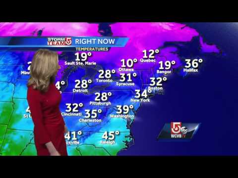 Danielle Vollmar's latest Boston area weather forecast