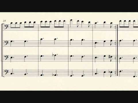 The Wonderful Thing About Tiggers - Trombone Quartet