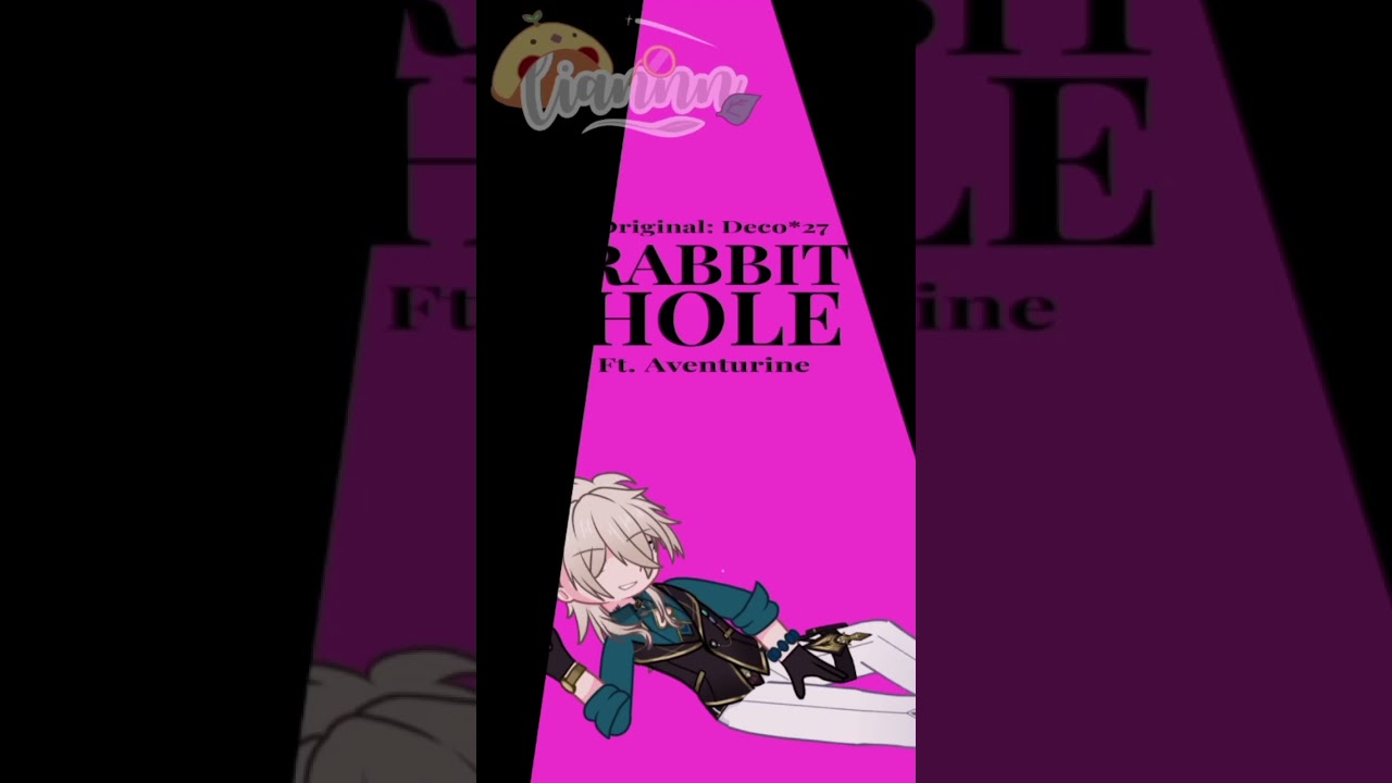 Rabbit Hole Ft. Aventurine//not like my expectations💀 #gacha #gachaclub #aventurine #tweening
