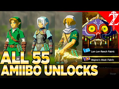 All 55 Amiibo Unlocks in Tears of the Kingdom