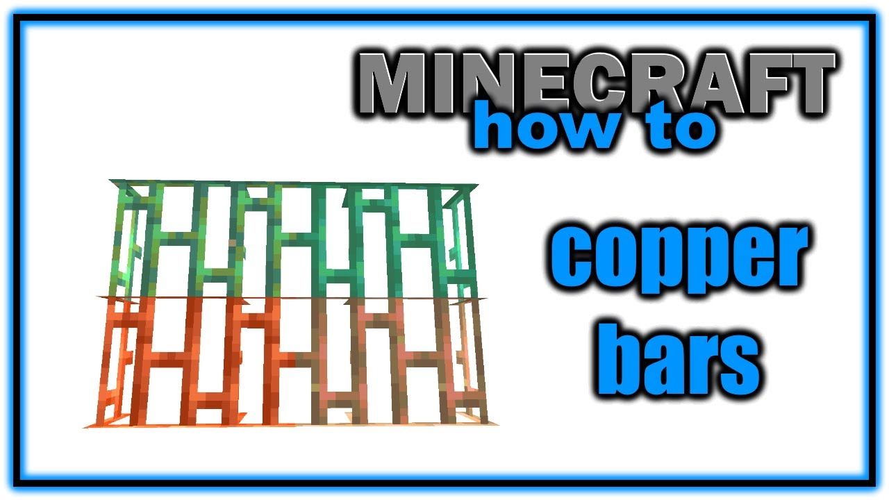 How to Craft and Use Copper Bars | Easy Minecraft Tutorial