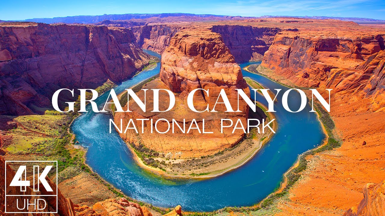 Grand Canyon National Park - 4K TV Wallpapers Slideshow - 9 HRS Landscape Photography (No Sound)