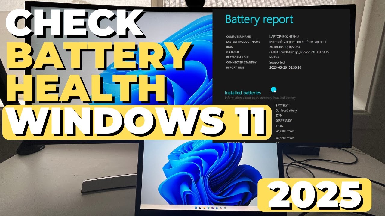 Windows 11: Easy Battery Health Checks You Can Do Now