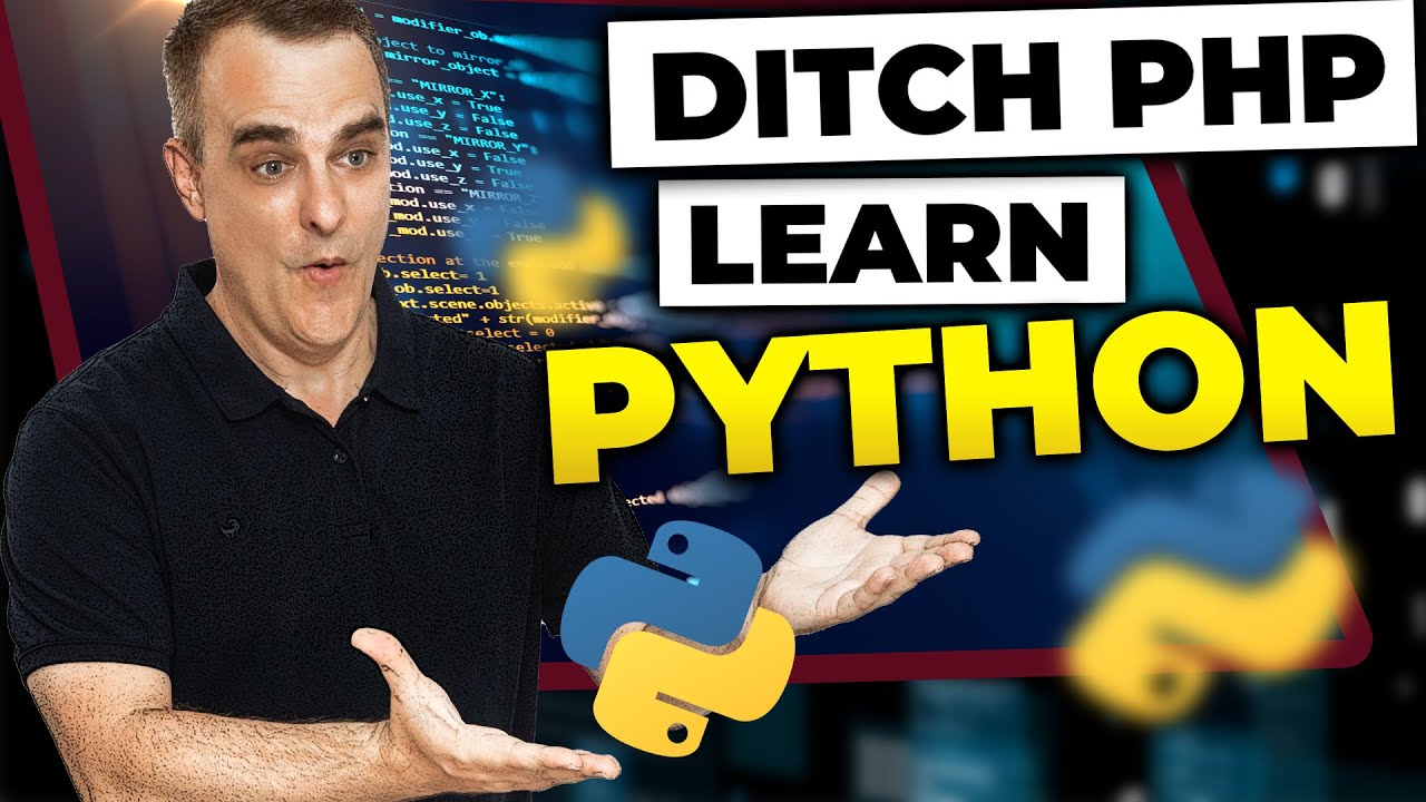 Ditch PHP learn Python