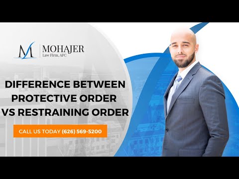 Difference Between Protective Order vs Restraining Order