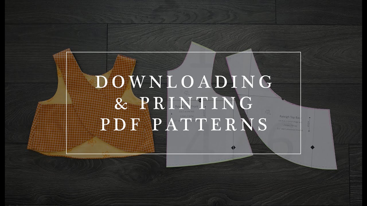 How to download,  print and assemble Little Lizard King PDF Sewing Patterns