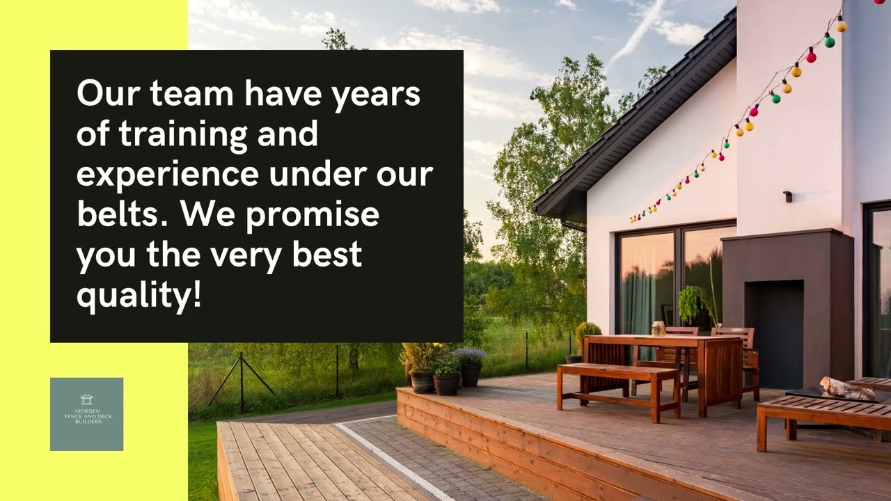 Professional Deck Builders in Winkler, MB - Morden Fence and Deck Builders