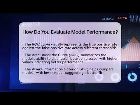 How Do You Evaluate Model Performance? - The Friendly Statistician