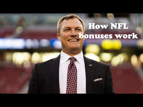 How NFL bonuses "work"