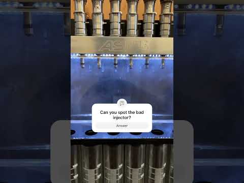 BMW N54 Index / Piezo Injectors - spray pattern analysis #bmw #fuelinjectors #n54 #piezo #gdi