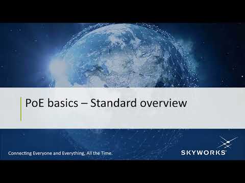 PoE basics - Standard overview