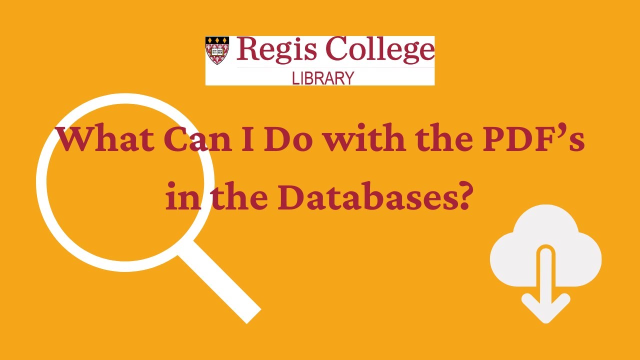 Utilizing PDFs Found in the Databases: New UI Edition!