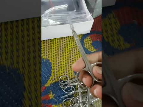 Stock Of Scissors OEM Custom Made Sjarp Scissors Wholesale Price Worldwide Shipping #ktsurgico #kts