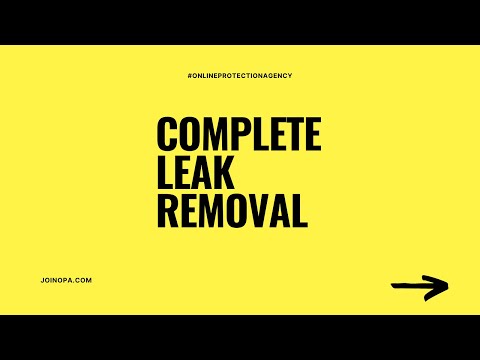 What is OPA Complete Leak Removal? #contentprotection