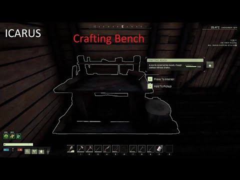 Steam Community :: Video :: Icarus - Level 10 & Crafting Bench EP #3