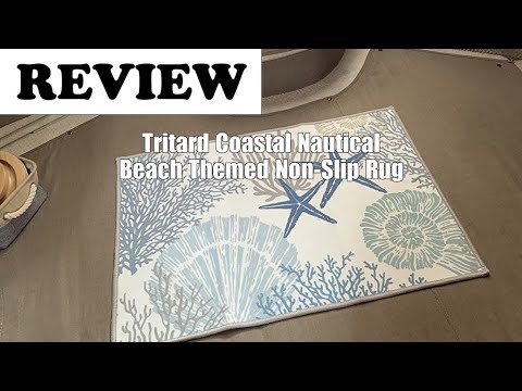 Tritard Coastal Rug Review: Nautical Beach Theme, 8x10 Blue (2025)