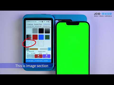 JC V15PM LCD Touch Screen Tester with iPhone X-15PM Testing Flex Cable
