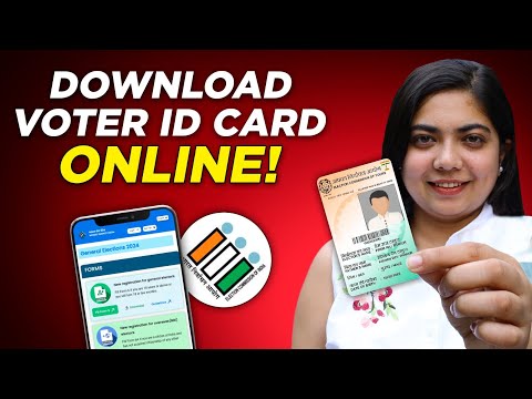 How to download voter ID card online | e-voter ID 2024 | Hindi process