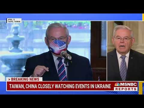 Menendez Joins José Díaz-Balart to Discuss Ukraine, Taiwan, and COVID Remembrance Week