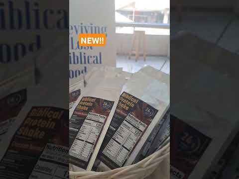 Excited to announce Holy Locust new products: Biblical Energy Bars & Biblical Protein Shake!