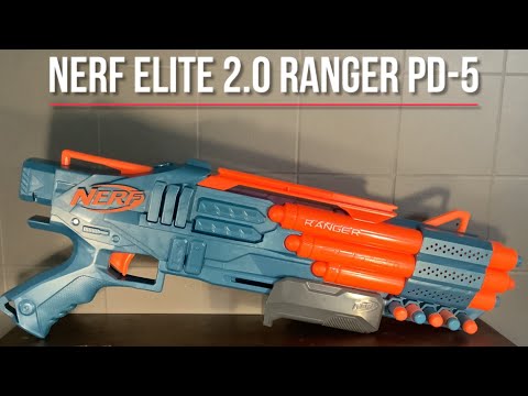 Nerf Elite 2.0 Ranger PD-5! It’s A 5 Shot Blaster, And It Has Slamfire! #shorts #nerf #nerfreview