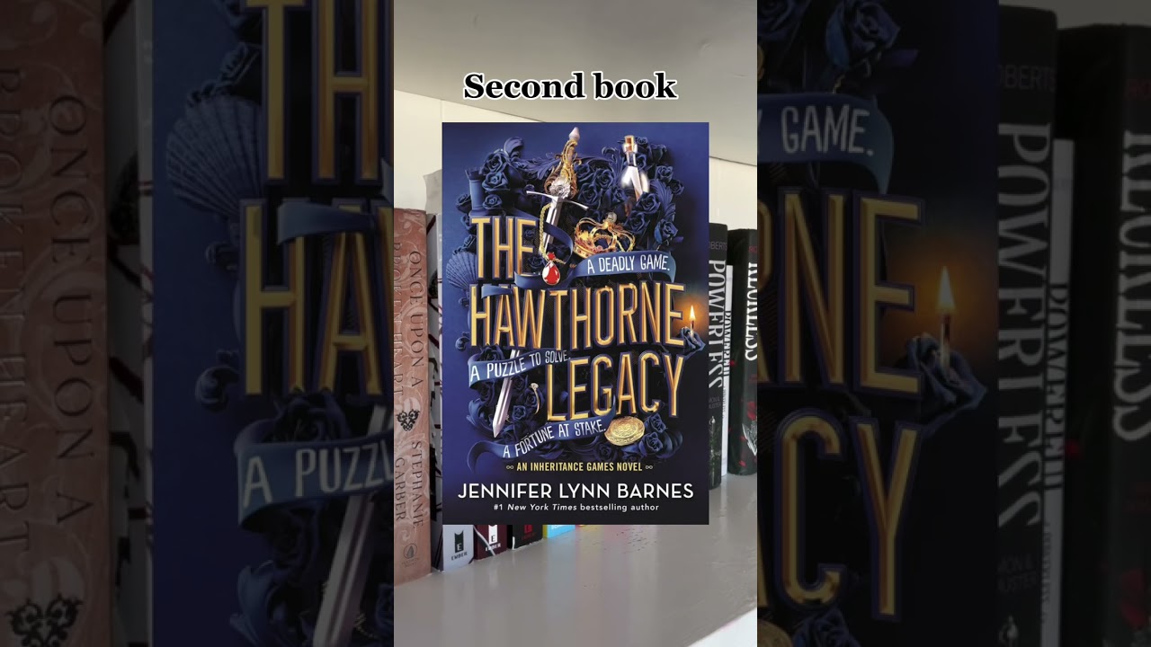 The order of The Inheritance Games books #books #bookorder #booktube #booktok