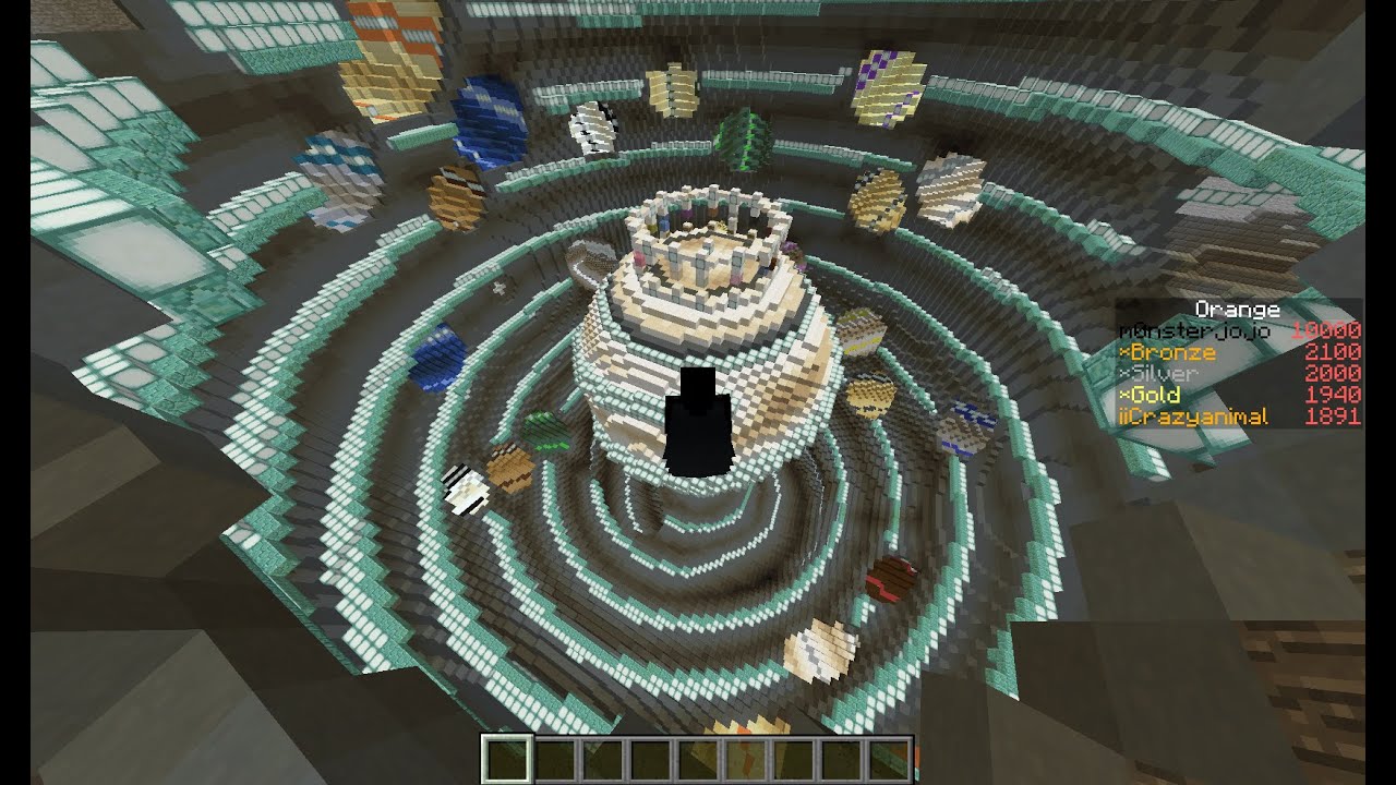 Minecraft Elytra Fall | Too many Tunnels!