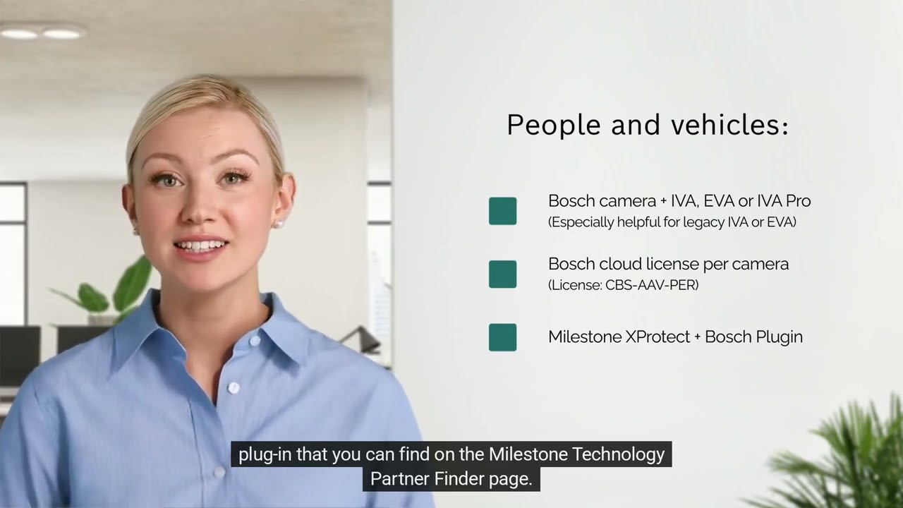 Bosch Security - AI Alarm Verification with Milestone XProtect